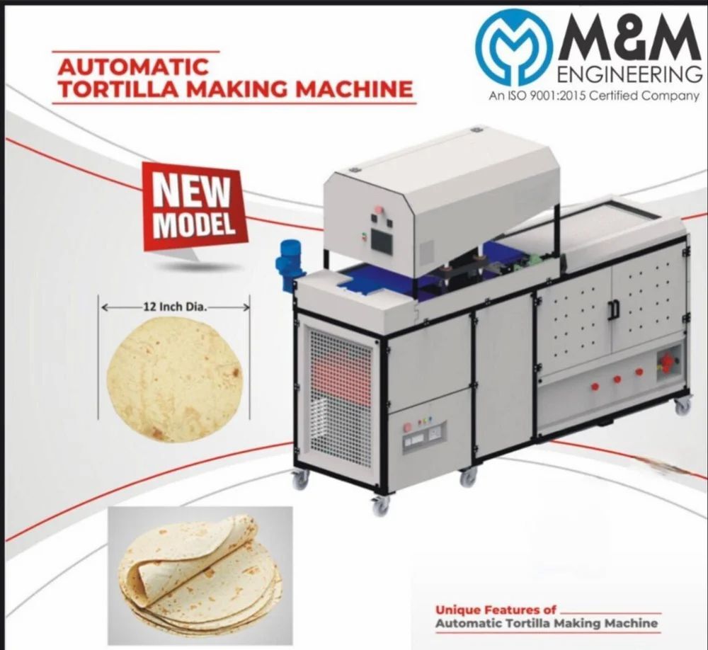 Automatic Tortilla Making Machine, For Hotels,Commercial Use, Capacity ...