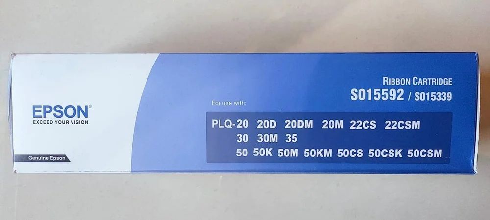 Black Epson Plq 20 Genuine Ribbon Cartridge, 6000 Pages Price in Mumbai ...