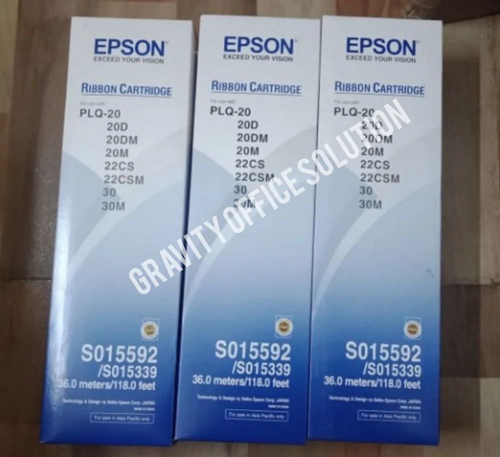 Black Epson PLQ-20 Ribbon Cartridge at ₹1,200 in Mumbai