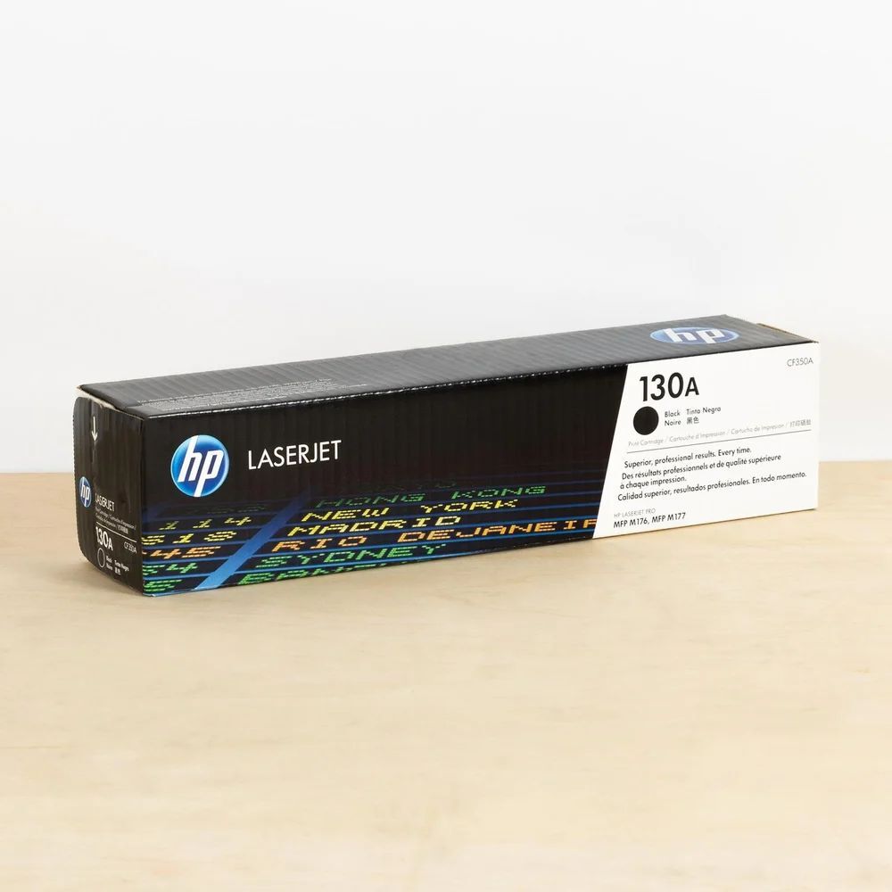 Black HP 130A Laserjet Cartridge, For Printer Price in Mumbai ...