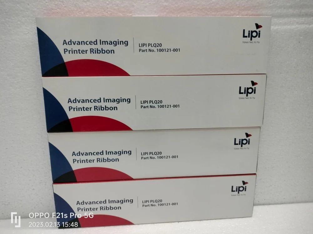 Black Lipi Plq 20 Ribbon Cartridge at 1000.00 in Mumbai