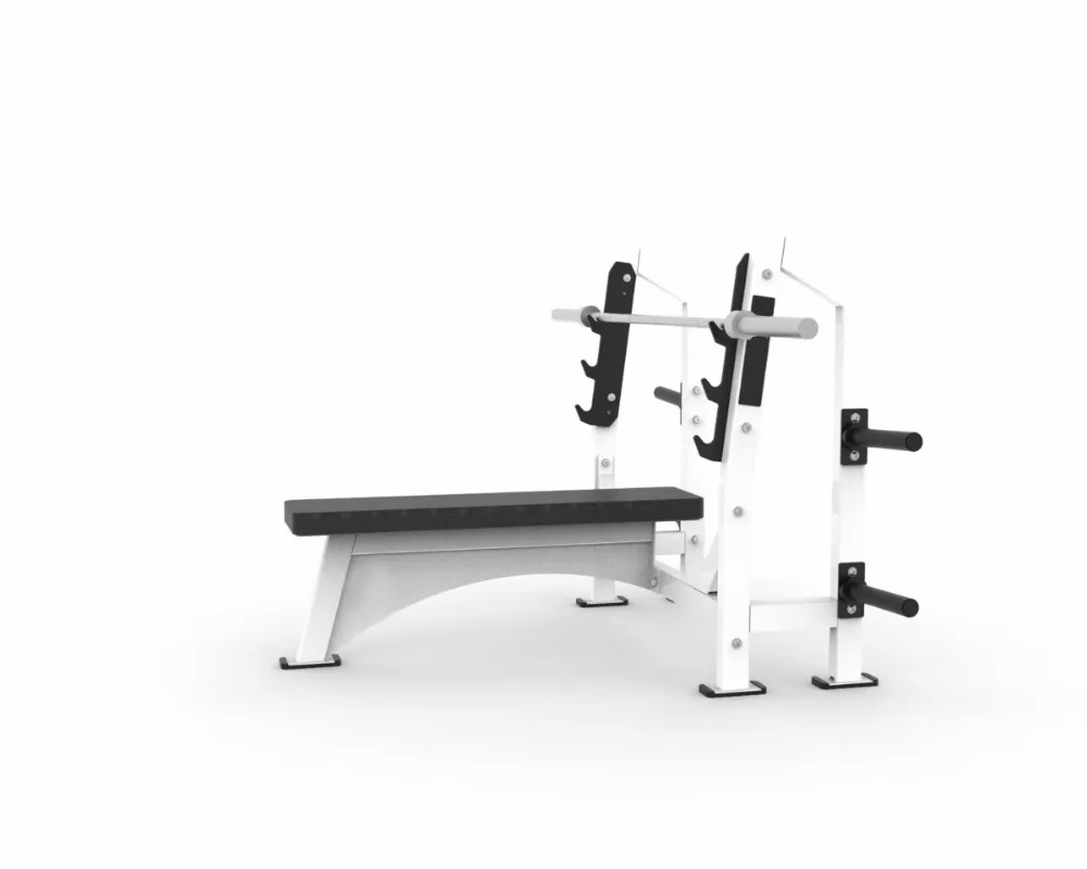 Black Olympic Flat Bench, For Commercial, 112kg Price in Pune ...