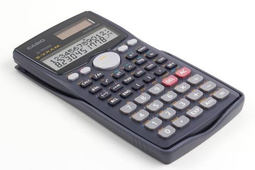 Black Simple Casio Scientific Calculator 991Ms, 350Ms, 82Ms, Calculator ...