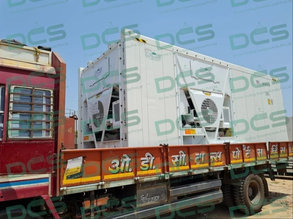 Blast Freezer Refrigerated Container on rent, Capacity: 10-20 ton at ...