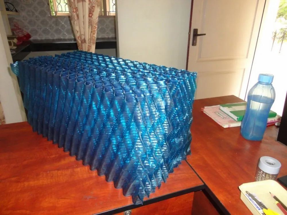Blue PVC FILL BOX, Size: 600 MM X 300 MM X 150 MM at 150.00 in new delhi