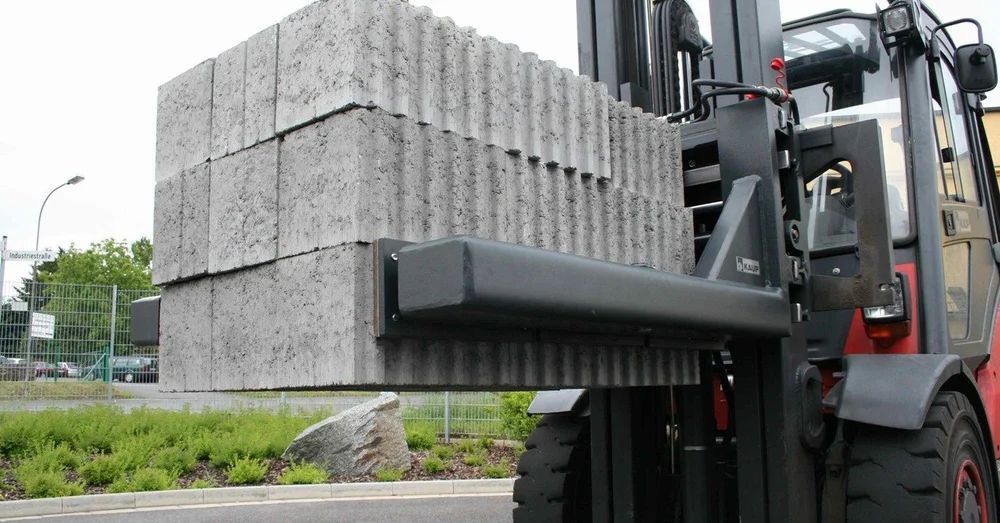 Brick Block Clamp Forklift Attachments, Mild Steel Manufacturer ...