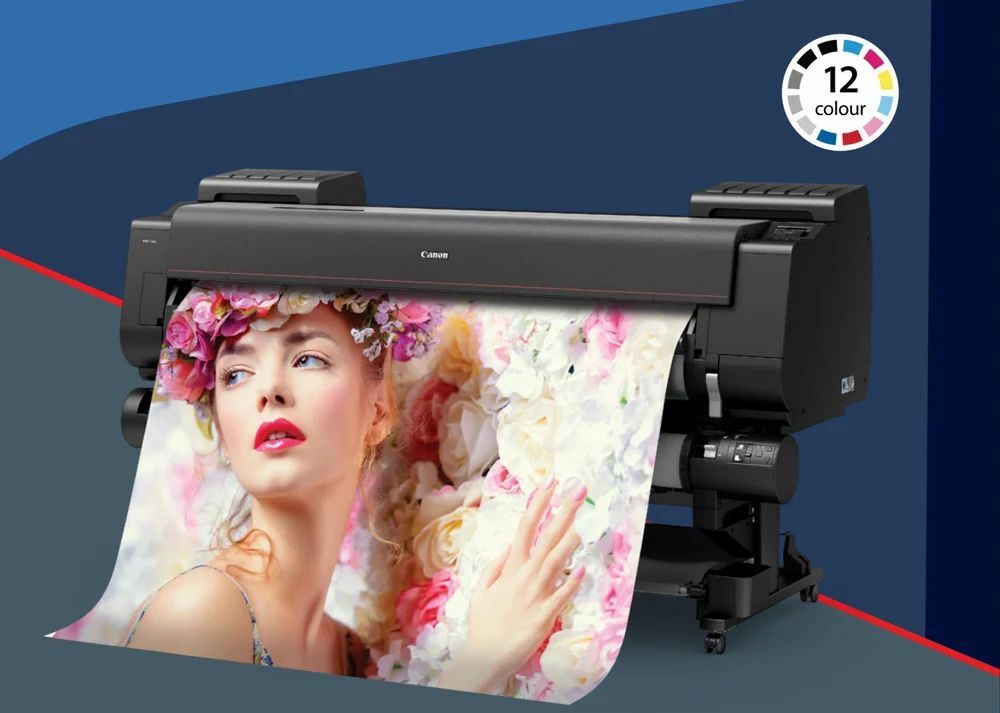 Canon Large Format Printers, Max. Print Speed(sqft/hr): 4000 Price in ...