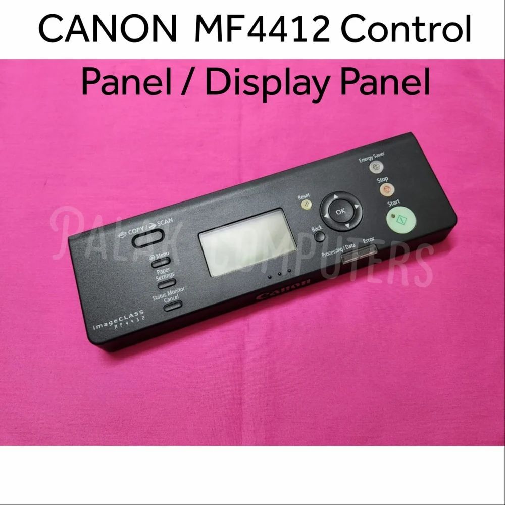 Canon MF4412 Control Panel