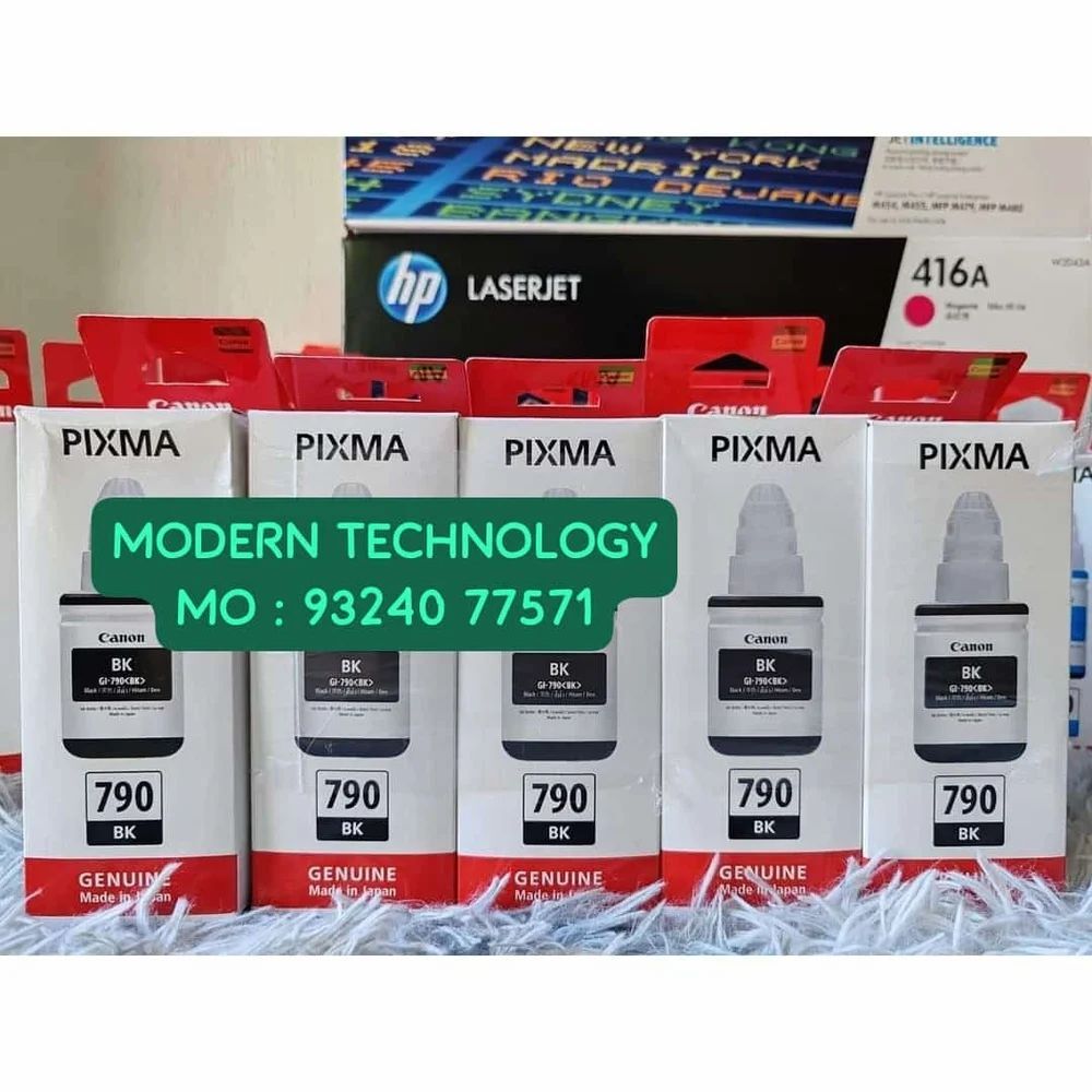 Canon Pixma Original 790 Black Ink, 100 ml Manufacturer & Seller in ...