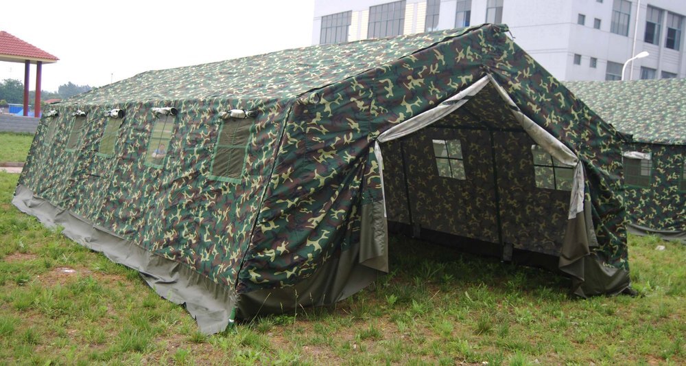 Canvas Camouflaged Army Tent Manufacturer & Seller in Delhi - SAI TENTS ...