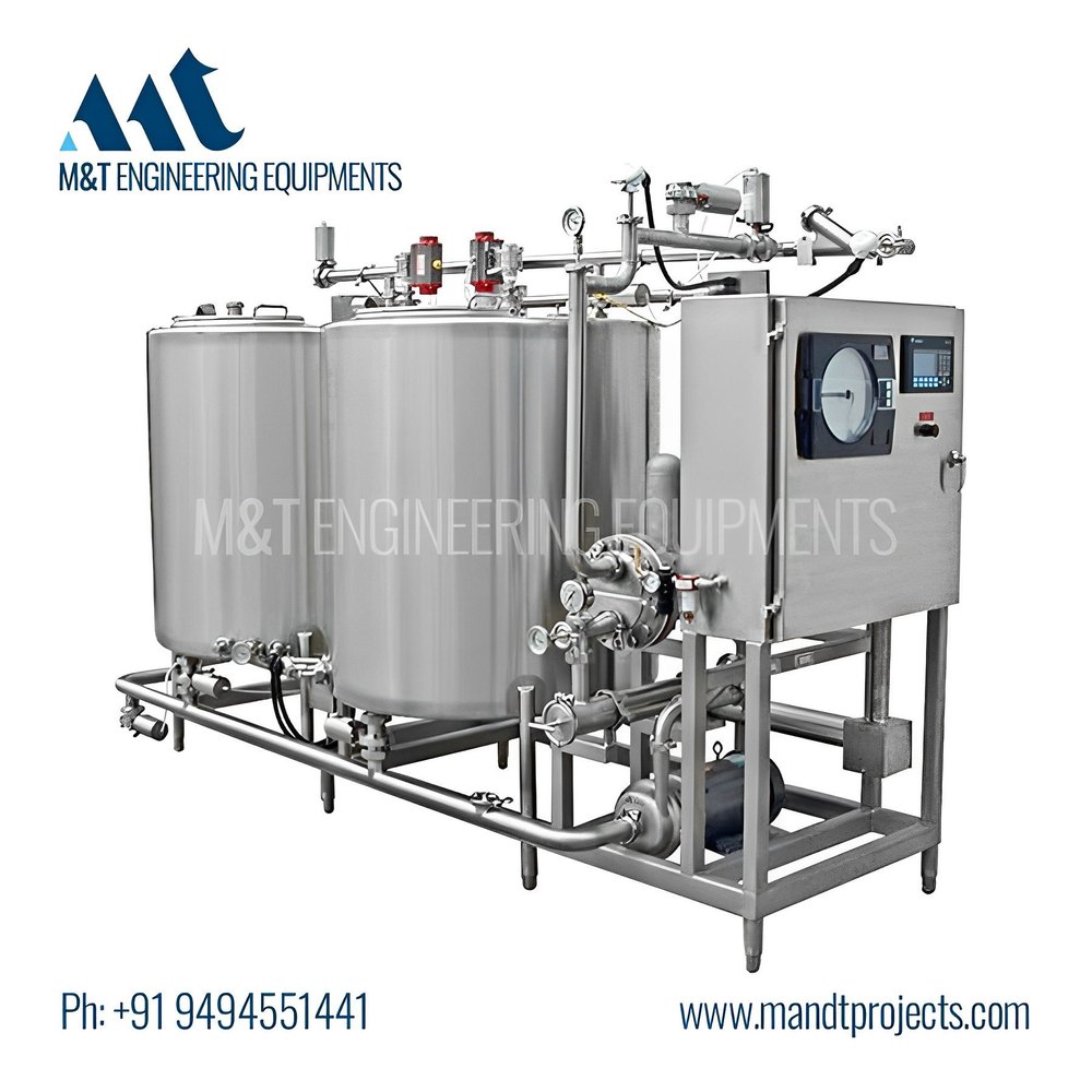 CIP System-Two Tank CIP System, Capacity: 250 L in Rajahmundry - M and ...
