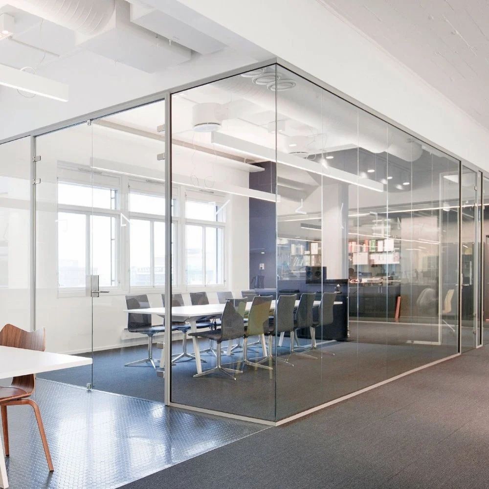 Clear Toughened Glass Office Partition at ₹390 in Thane