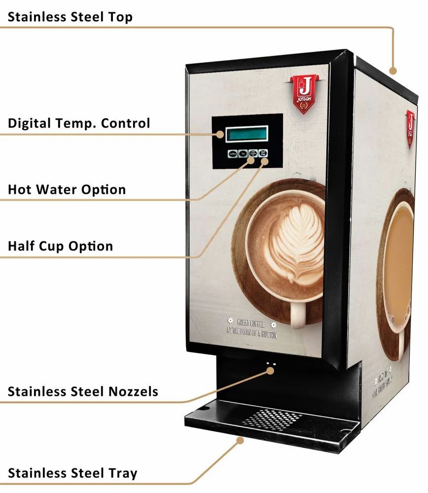 Coffee Tea Soup Vending Machine, For Offices Manufacturer & Seller in ...