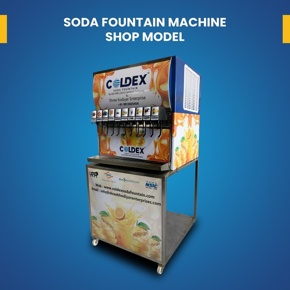 Coldex Soda/Cold Drinks Soda Fountain Machine, 240 V, Capacity: 3500 ...