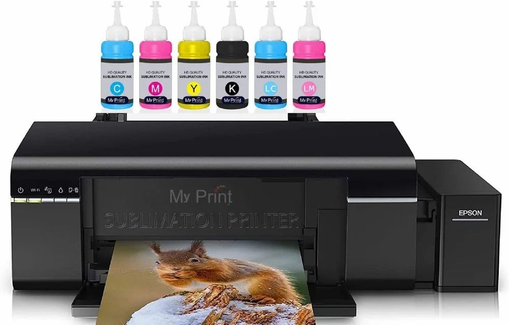 Color Epson L8050 Single-Function Wireless Ink Tank Colour Photo ...
