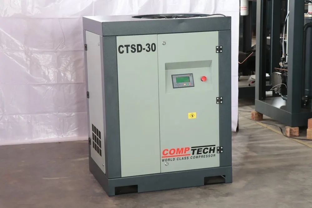 COMP TECH AC Three Phase Screw Air Compressors, Maximum Flow Rate: 51 ...