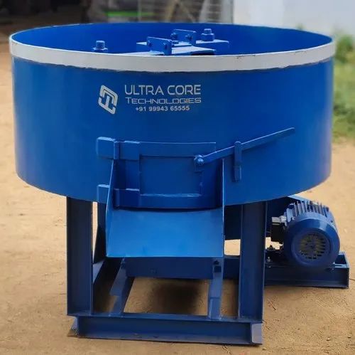 Concrete Pan Mixer, For Construction, Capacity: 350 Kgs Price in ...