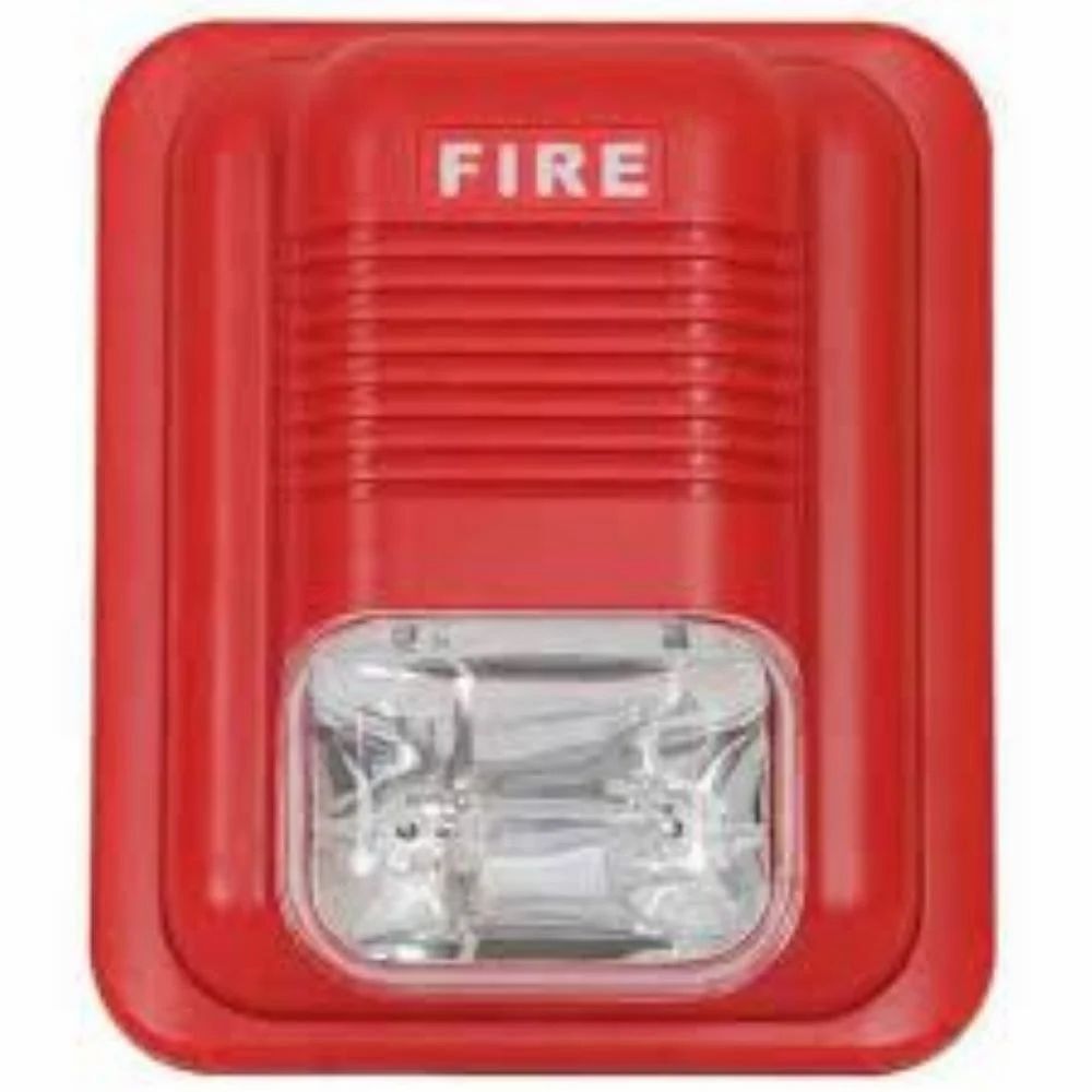 Conventional Sounder With Strobe For Wall And Ceiling Mount Option With ...