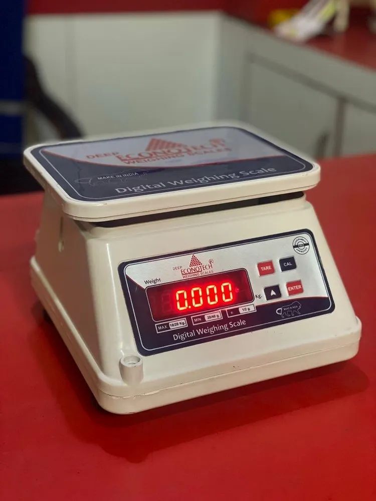 Counter Table Top Scales, For Weighing, Capacity: 20kg in Delhi - Deep ...