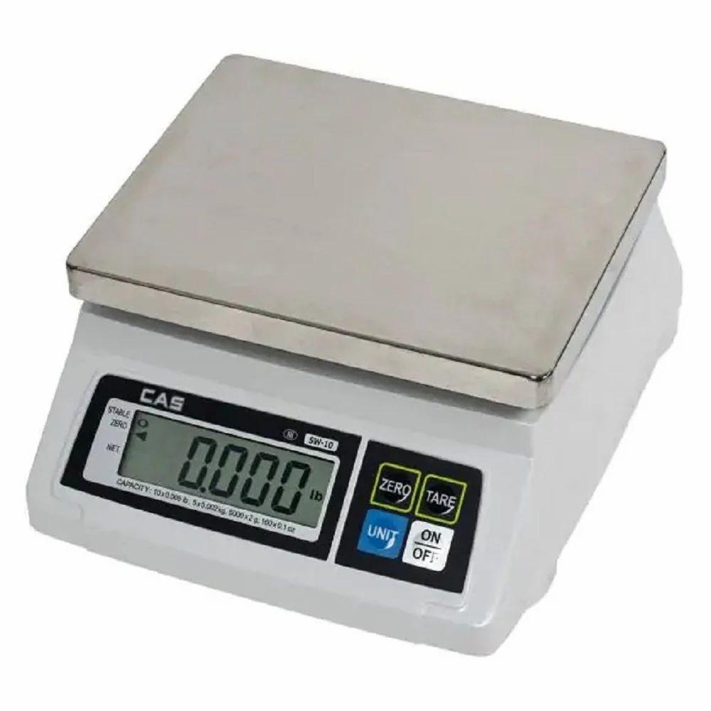 Counting Scale CAS SW Series Table Top Weighing Scales, Capacity: 5 x 0 ...