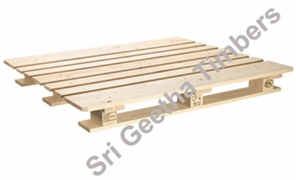 CP4 Wooden Pallet, 1100 x 1300 x 138 mm at ₹1,250 in Bengaluru