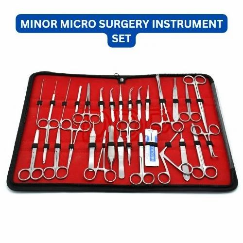 Cutting Instruments Stainless Steel Minor Micro Surgery Instrument Set ...