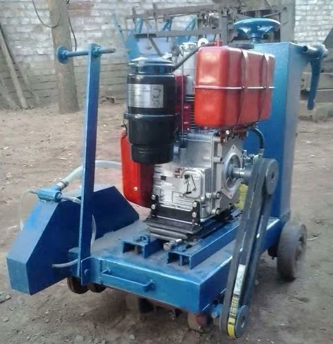 Diesel Concrete Cutting Machine, For Industrial, Chain Drive, For ...