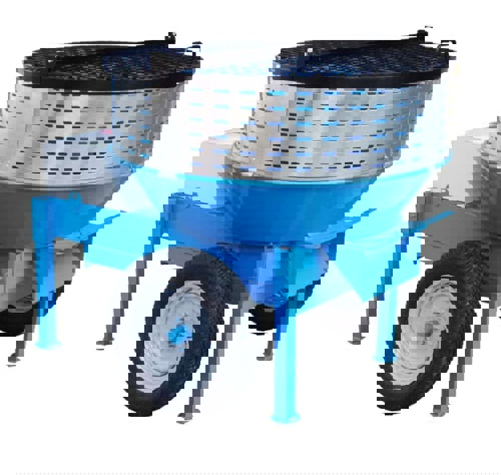 Diesel Semi-Automatic Roller Pan Mixer in Bhopal - VN Hydraulic