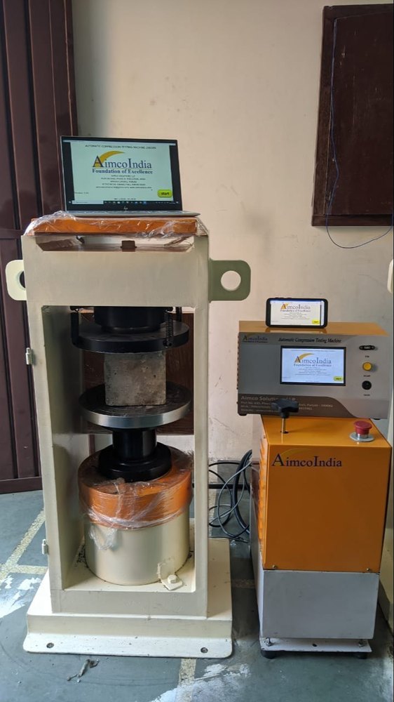 Digital Aimco Automatic Compression Testing Machine, Capacity: 2000 Kn ...