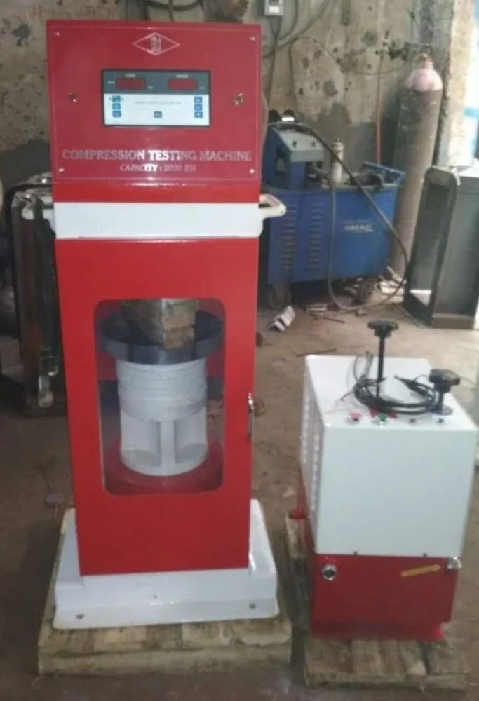 Digital Automatic Compression Testing Machine, Capacity: 200 T Price in ...