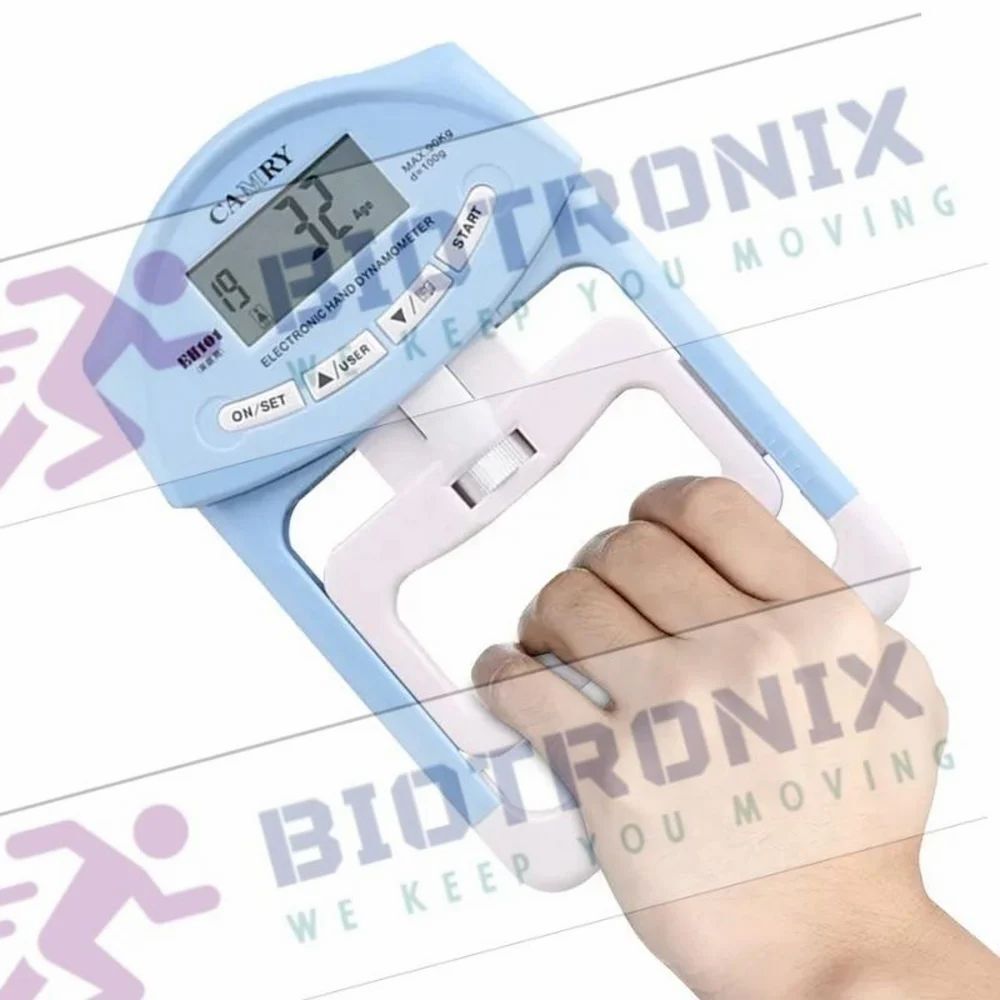 Digital Hand Dynamometer for Measuring Grip Strength in Physiotherapy ...