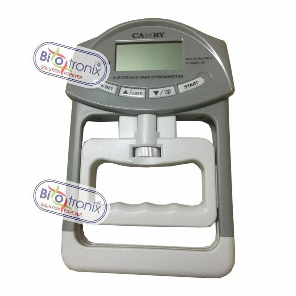 Digital Hand Dynamometer Grip Strength Meter with Auto Capturing ...
