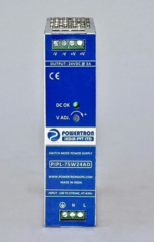 Din Rail Switch Mode Power Supply, 75W, Voltage: 24 V in Mumbai ...