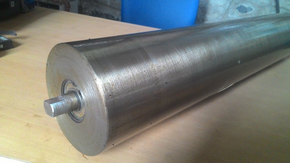 Double Sprocket Tapered Roller 76 mm Aluminium Conveyor Rollers, Roller ...