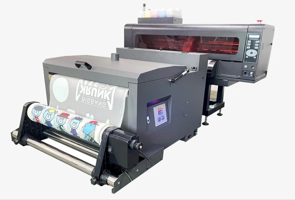 DTF Printing Machine Dual I3200 with 24 Inch with Automatic Powder ...