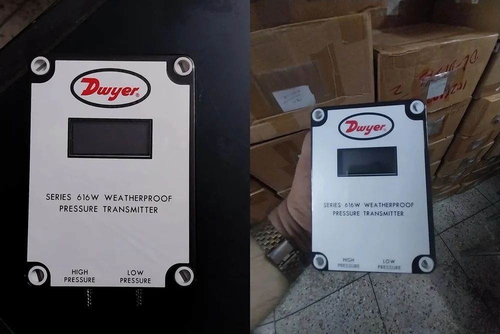 DWYER 616W-20B-LCD Weatherproof Differential Pressure Transmitter at ...