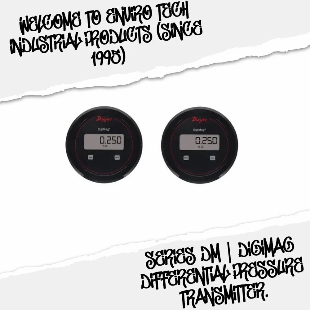 Dwyer DM-001 DigiMag Differential Pressure Transmitter Range 0-0.1 Inch ...