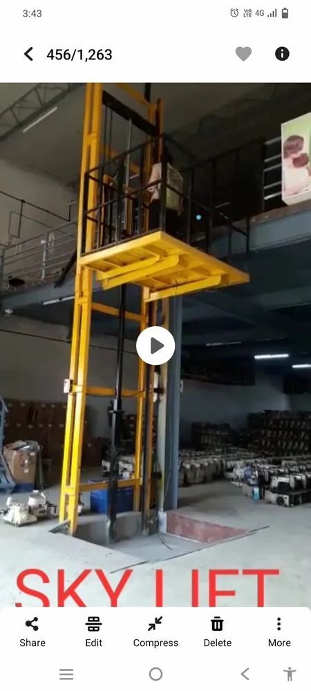 EASY MOVE Sky-vhl Vertical Lift, Capacity: 1-2 ton Price in PALGHAR ...