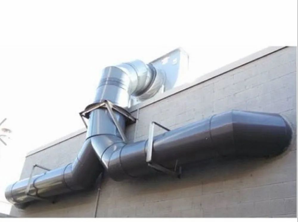 Electric Compressor Exhaust Duct, For Industrial Use, For Ventilation ...