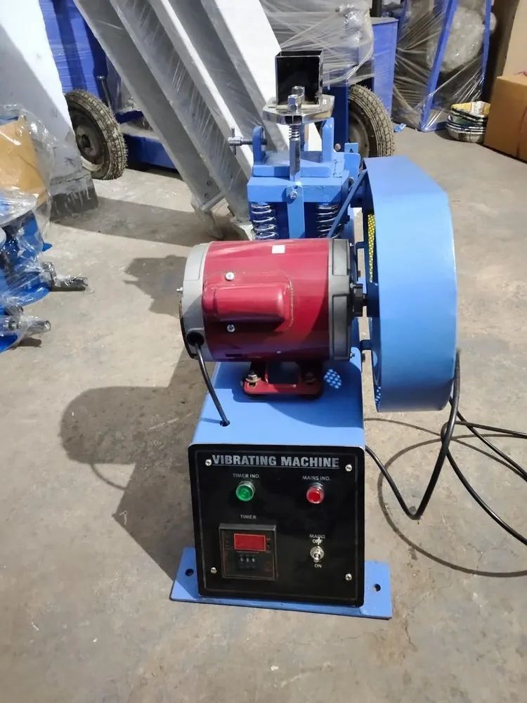 Electric Mild Steel Cube Vibrating Machine, Max Weight: 0-200 kg, Power ...