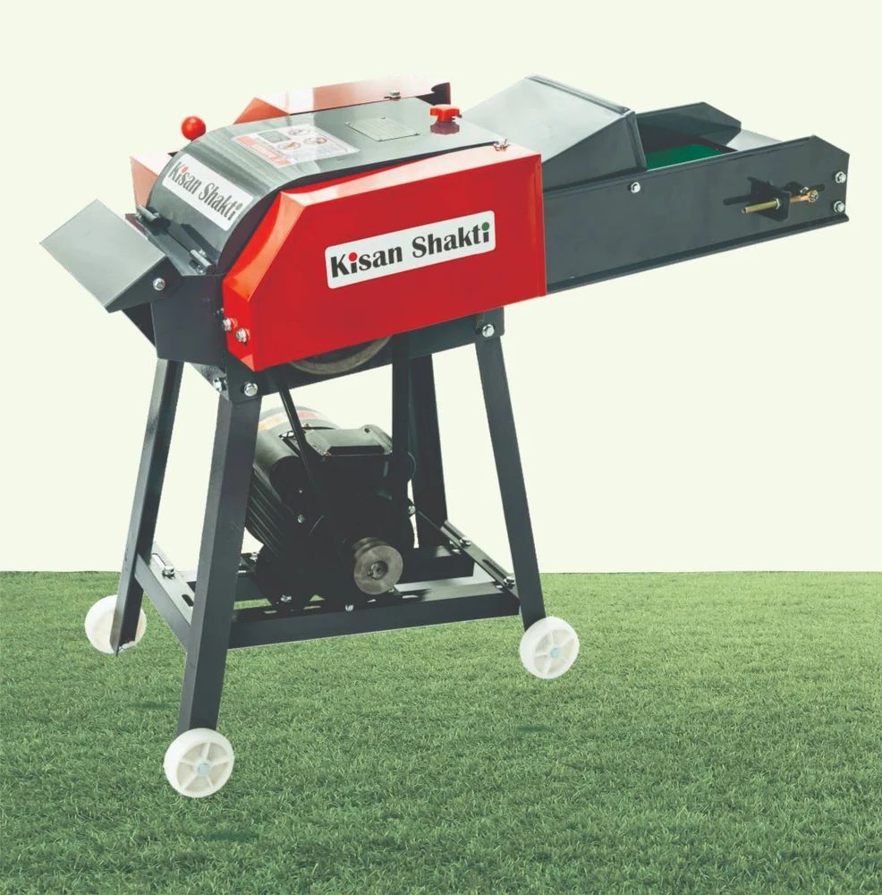 Electric Motor Dry Grass 2 Hp Chaff Cutter Machine, 600-1000 kg/hr ...