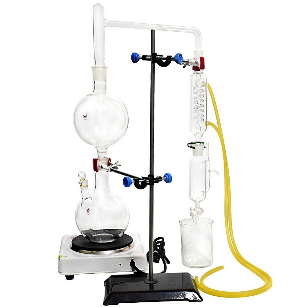 Essential Oil Steam Distillation Apparatus For Roses, Spices, Leaves ...