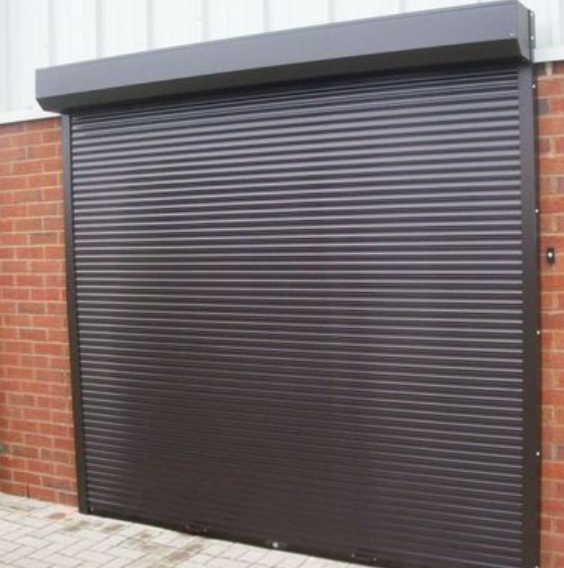 Exterior White Security Rolling Shutter, Dimension/Size: 6 X 7 Feet ...