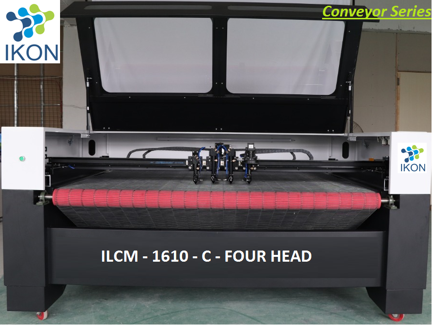 Fabric & Garments IKON - Co2 Laser Cutting Machine - Conveyor Series ...