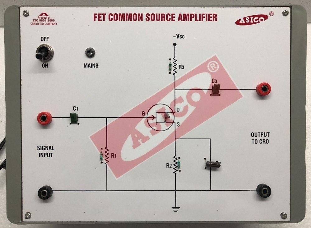 Fet Common Source Amplifier For Laboratory Model Name Number Ae 290 Manufacturer And Seller In