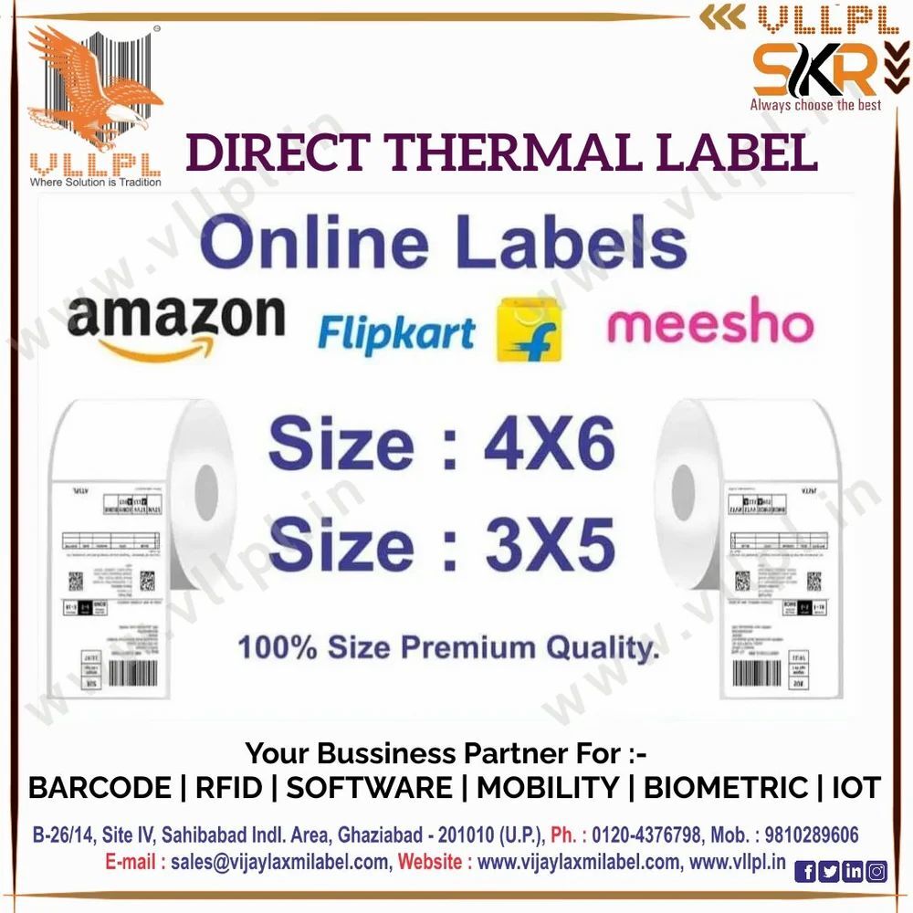 Flipkart Shipping-label 3 X 5 Inch Price in Chennai, Tamil Nadu – ₹210 ...