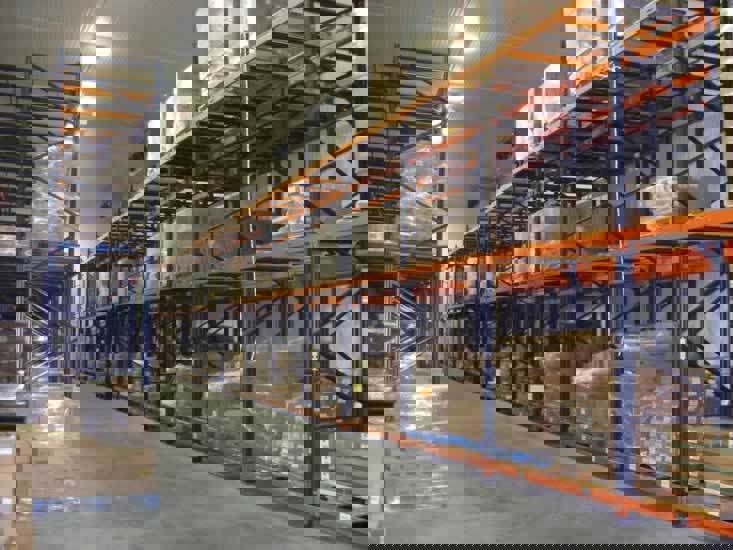 Free Standing Unit Heavy Duty Racks, For Warehouse, Storage Capacity ...