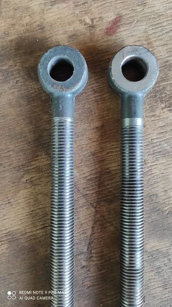 Full Thread MS Eye Bolt, For Construction in Mumbai - I. F. Forging Works