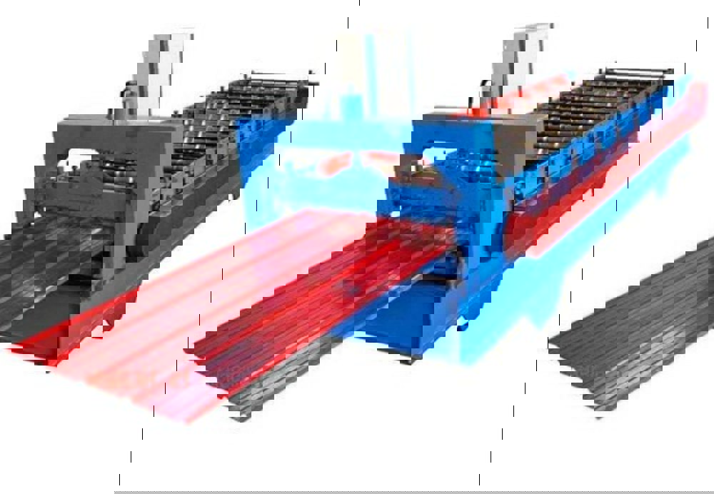 Fully Automatic Roofing Sheet machine, Job Thickness: 1-2 mm ...