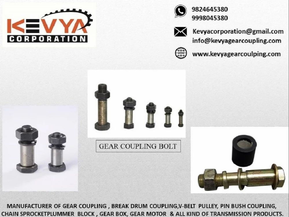 GEAR COUPLING BOLT at ₹5,000 in Ahmedabad